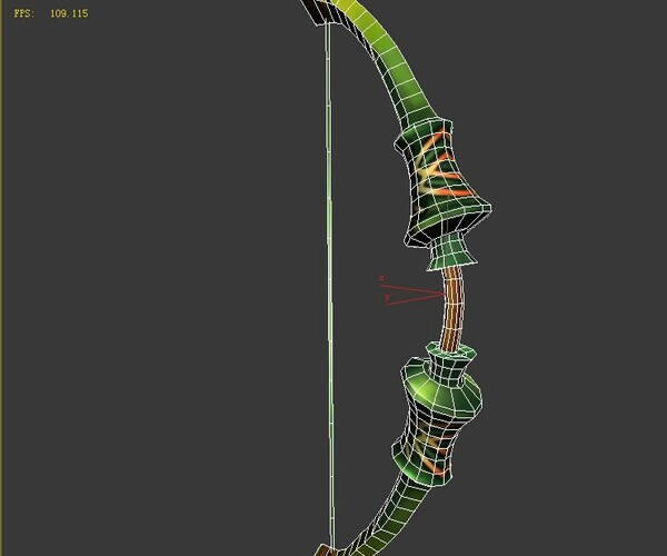 ArtStation - Game characters weapons - bamboo bow | Game Assets