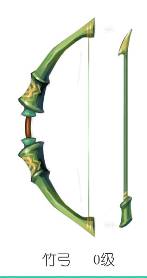 ArtStation - Game characters weapons - bamboo bow | Game Assets