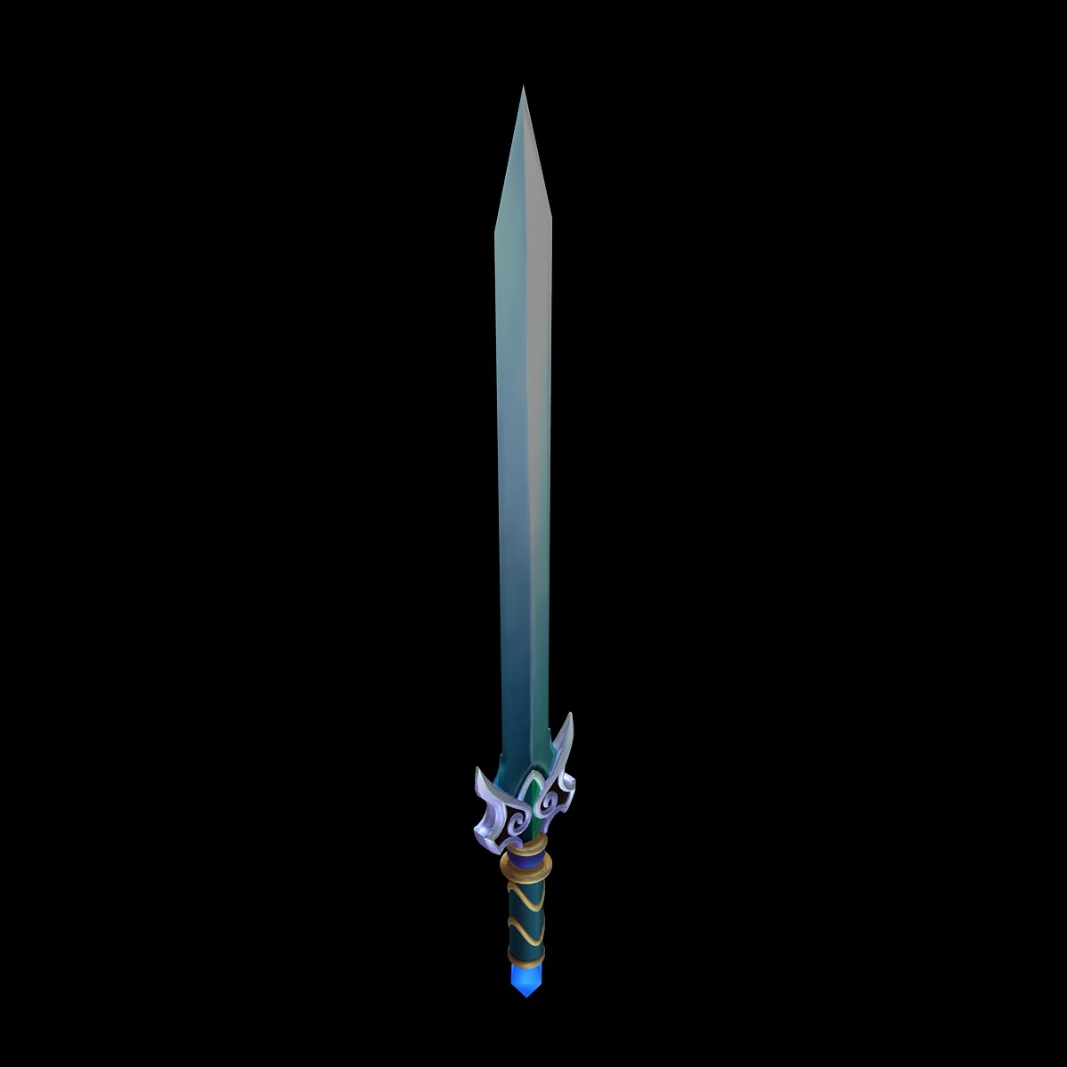 ArtStation - Game character weapons - cast iron sword | Game Assets