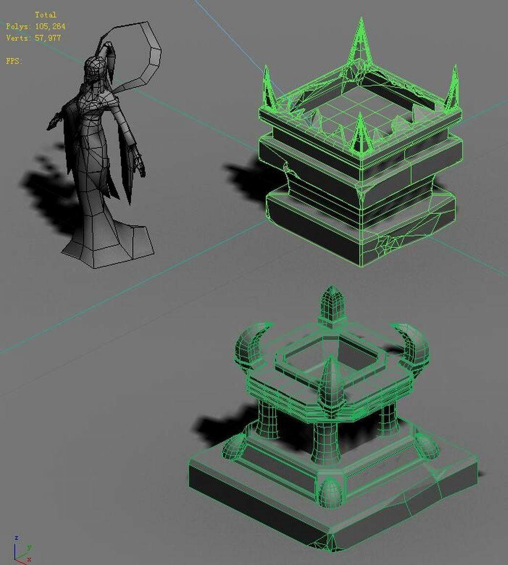 ArtStation - Onitsuka - brazier 01 | Game Assets