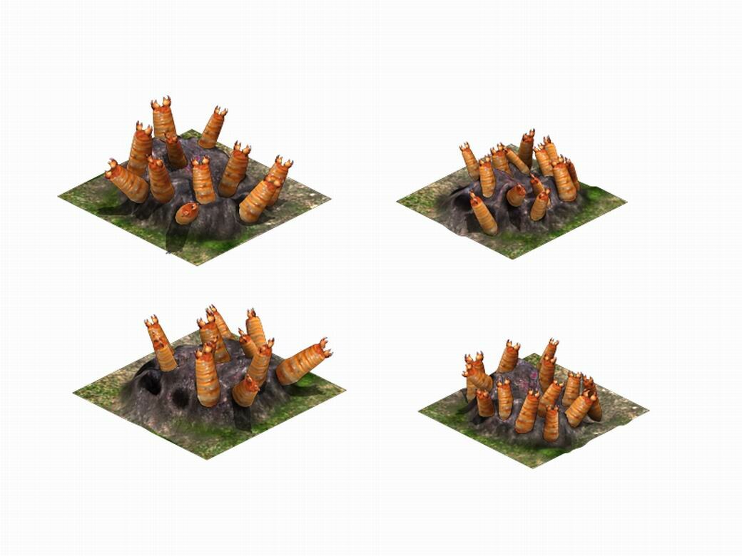 ArtStation - Insects - pupa | Game Assets