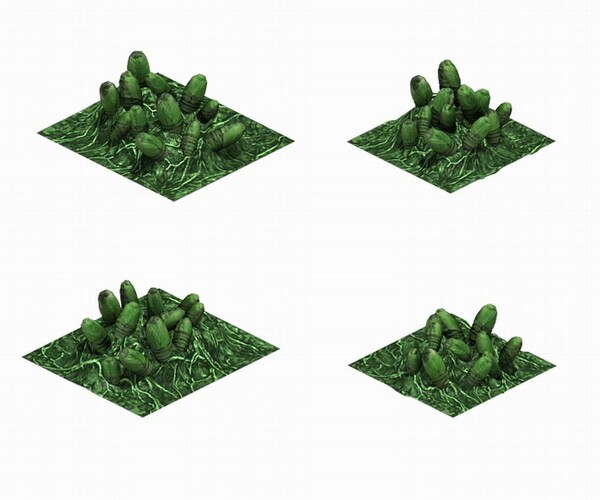 ArtStation - Insects - pupa | Game Assets