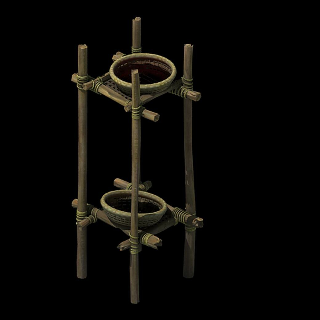 ArtStation - Combination of wood and sieve | Game Assets