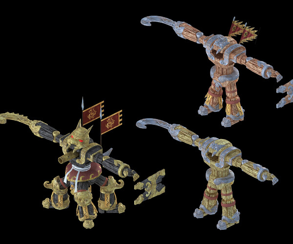 ArtStation - War machine - mechanical strange | Game Assets