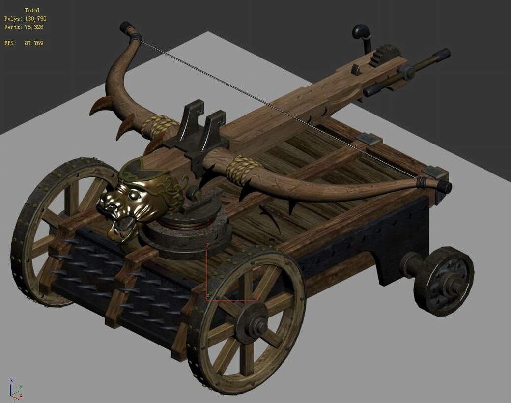 ArtStation - War - Ballista-01 | Game Assets