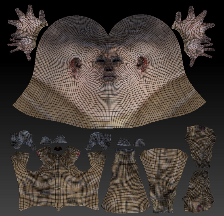 ArtStation - British infantryman character from WW2 in A-pose 297 ...