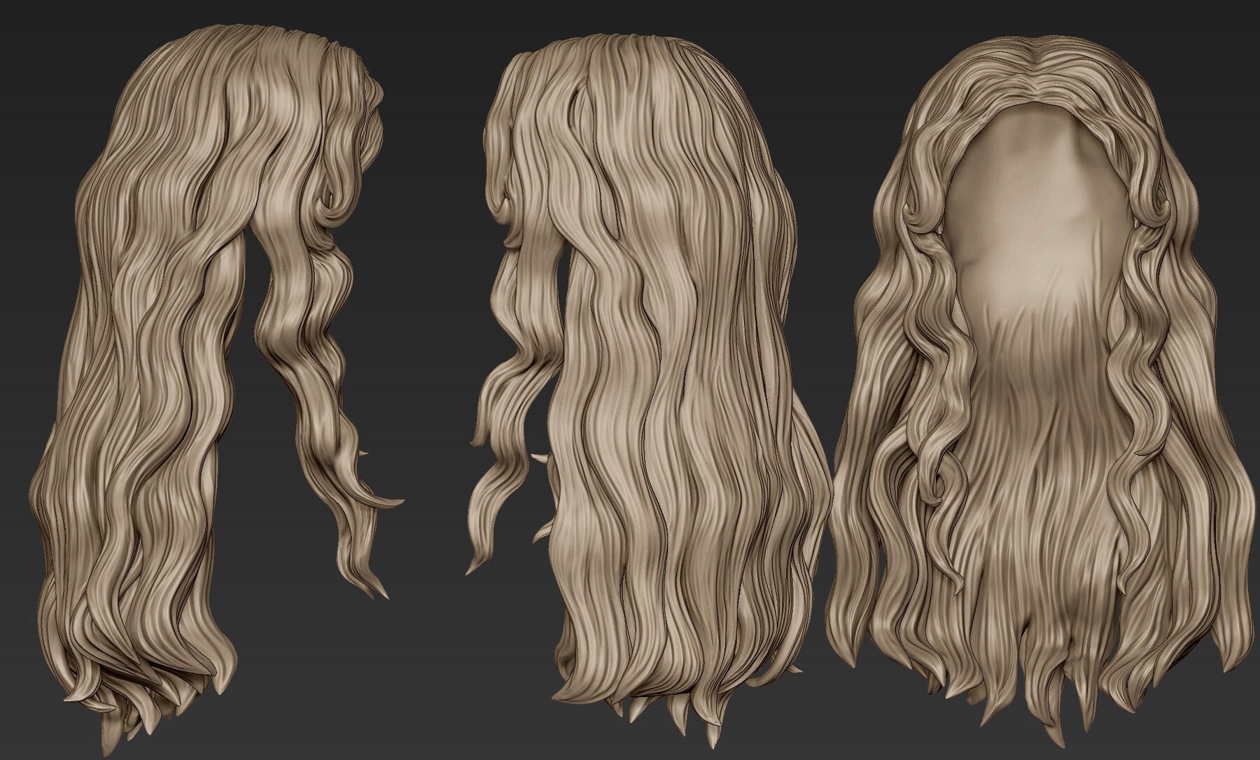 ArtStation - Hair Collection 5 | Resources