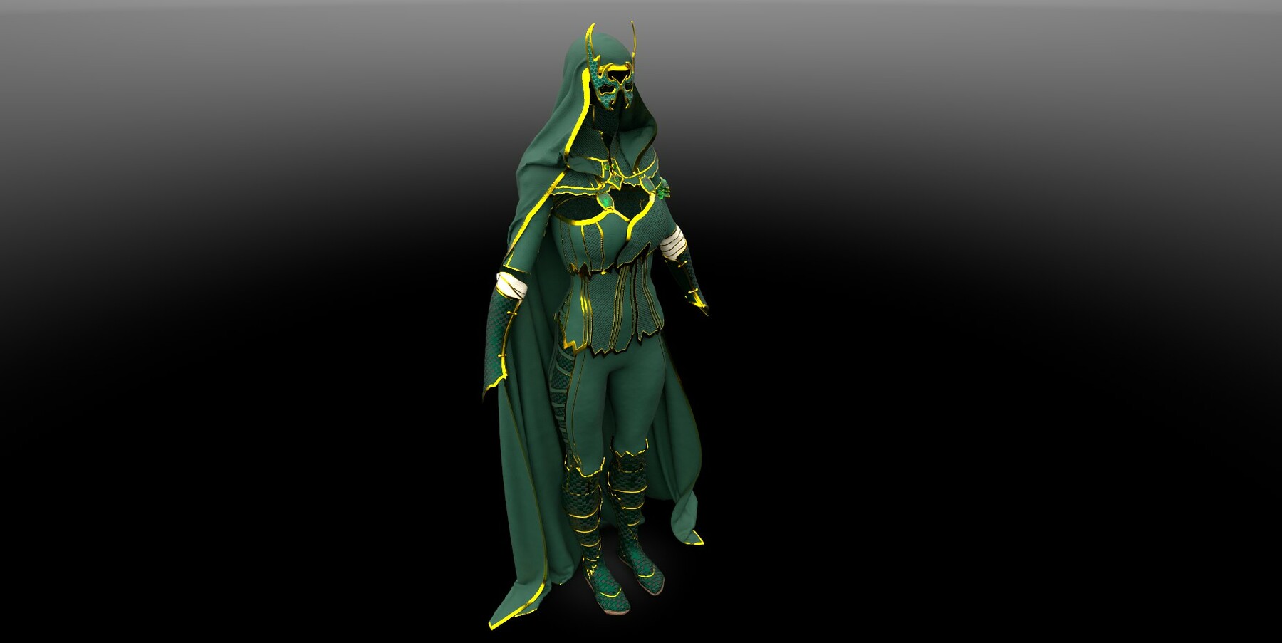 ArtStation - Lammask Cloak | Game Assets