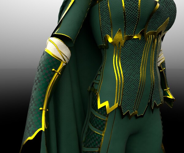 ArtStation - Lammask Cloak | Game Assets