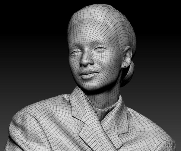 ArtStation - Attractive lady in dress and heels 280 | Game Assets