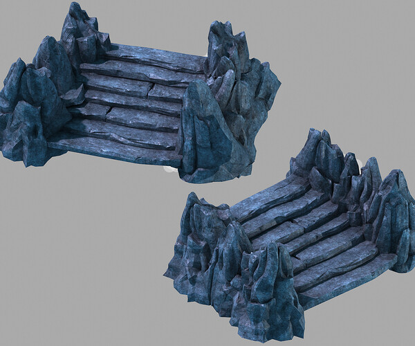 ArtStation - Palace - Stone Ladder 01 | Game Assets