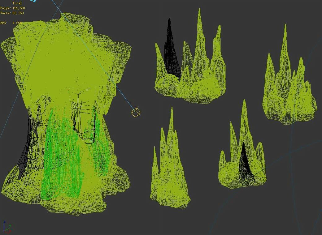 ArtStation - Dragon Forbidden - Stone Combination | Game Assets