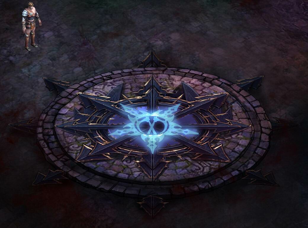 ArtStation - Blood Birds Secret Room - Magic Table 01 | Game Assets