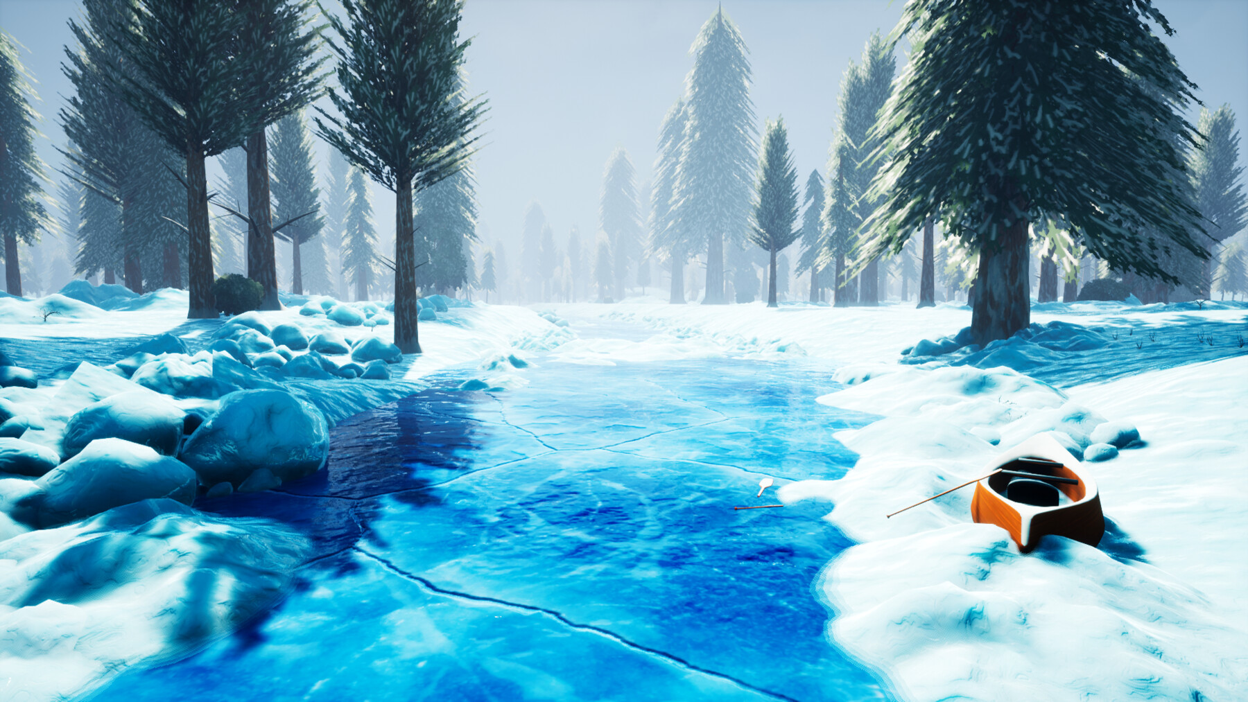 ArtStation - Stylized Snowy Environment - Unreal Engine 4 | Game Assets