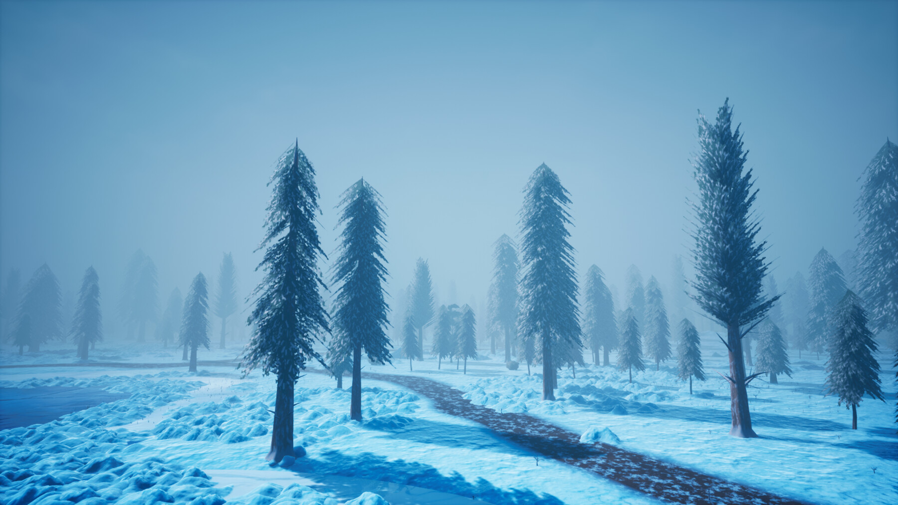 ArtStation - Stylized Snowy Environment - Unreal Engine 4 | Game Assets