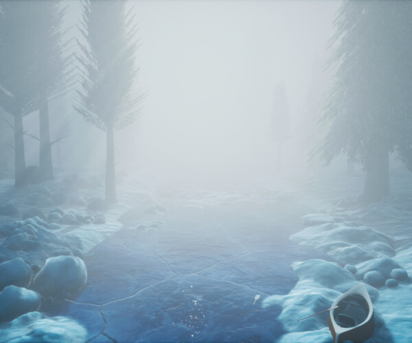 ArtStation - Stylized Snowy Environment - Unreal Engine 4 | Game Assets