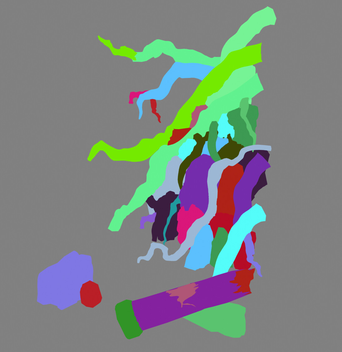 ArtStation - Fallen Land - Tree Roots 01 | Game Assets