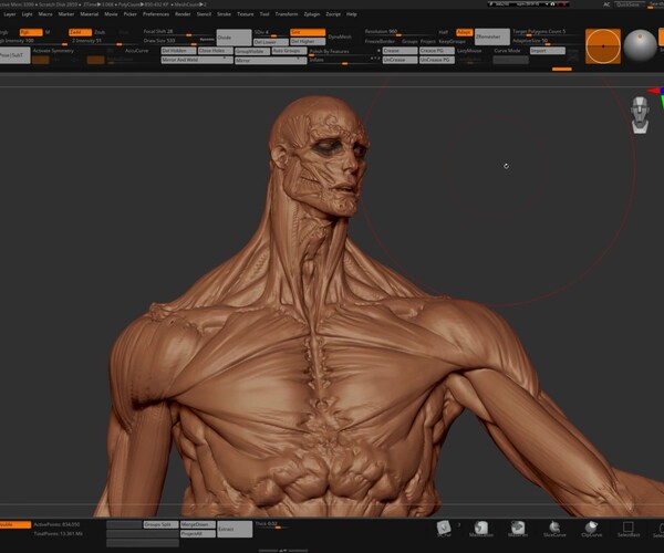 ArtStation - Armin Colossal Titan - Redesign Speedsculpt in ZBrush ...