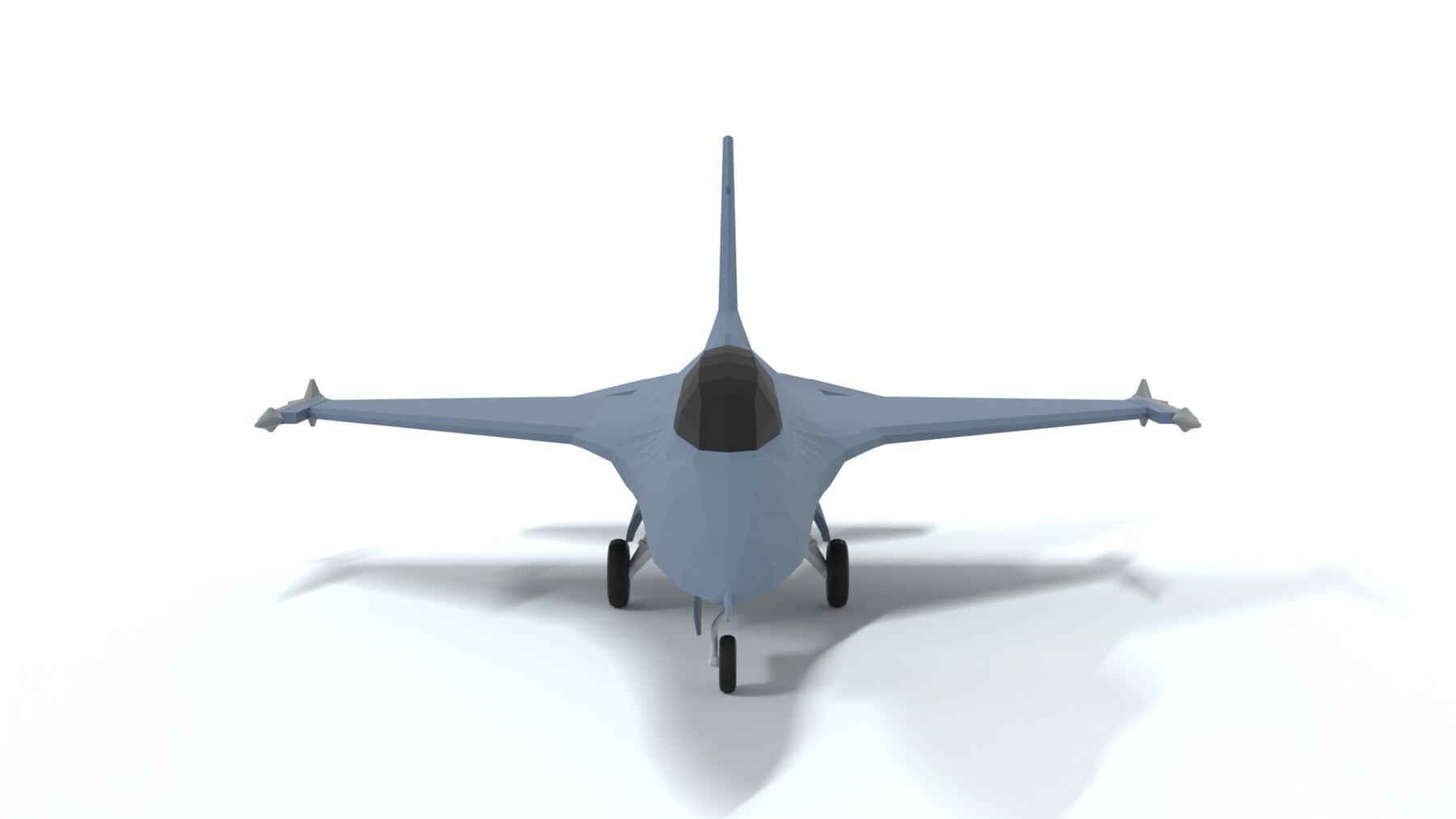 ArtStation - Low Poly Cartoon F-16c Fighting Falcon | Game Assets
