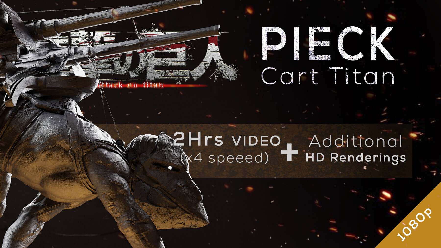 ArtStation - Pieck Cart Titan - Redesign Speedsculpt in ZBrush | Tutorials