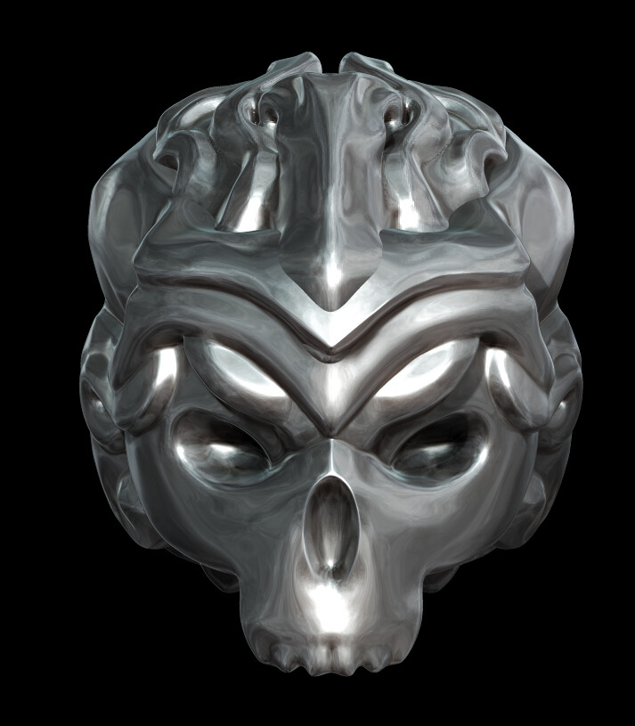 ArtStation - Zbrush Matcap Material - Monumental Metal | Resources