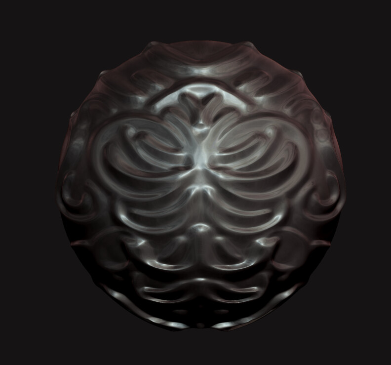 ArtStation - Zbrush Matcap Material - Monumental Metal | Resources