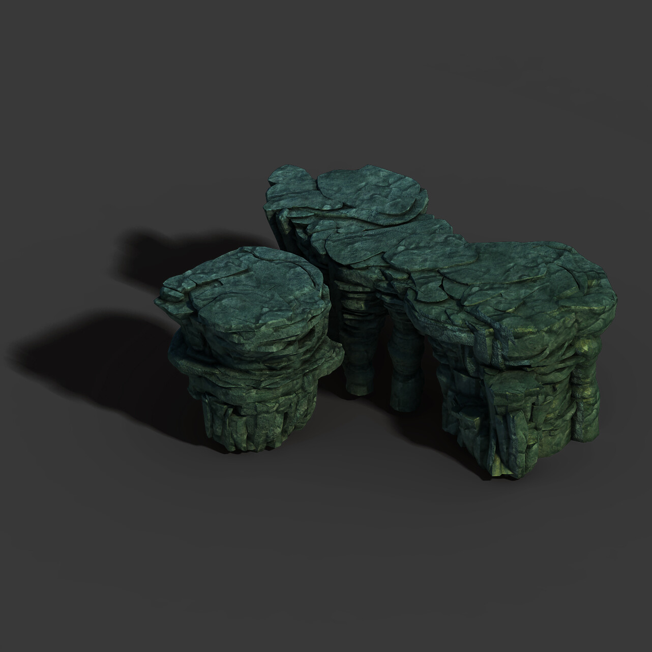 ArtStation - Town Magic Cave - Stone 01 | Game Assets