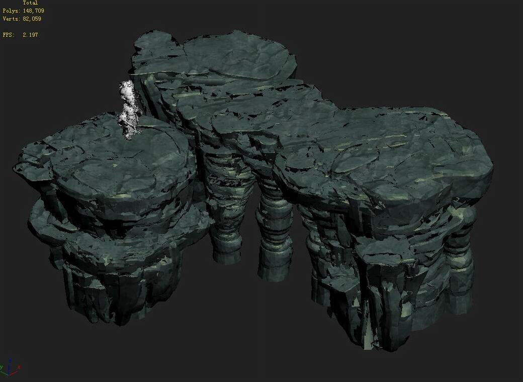 ArtStation - Town Magic Cave - Stone 01 | Game Assets
