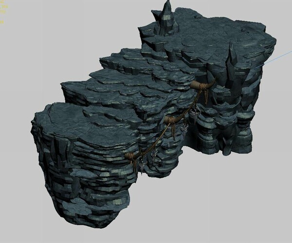 ArtStation - Town Magic Cave - Stone 04 | Game Assets