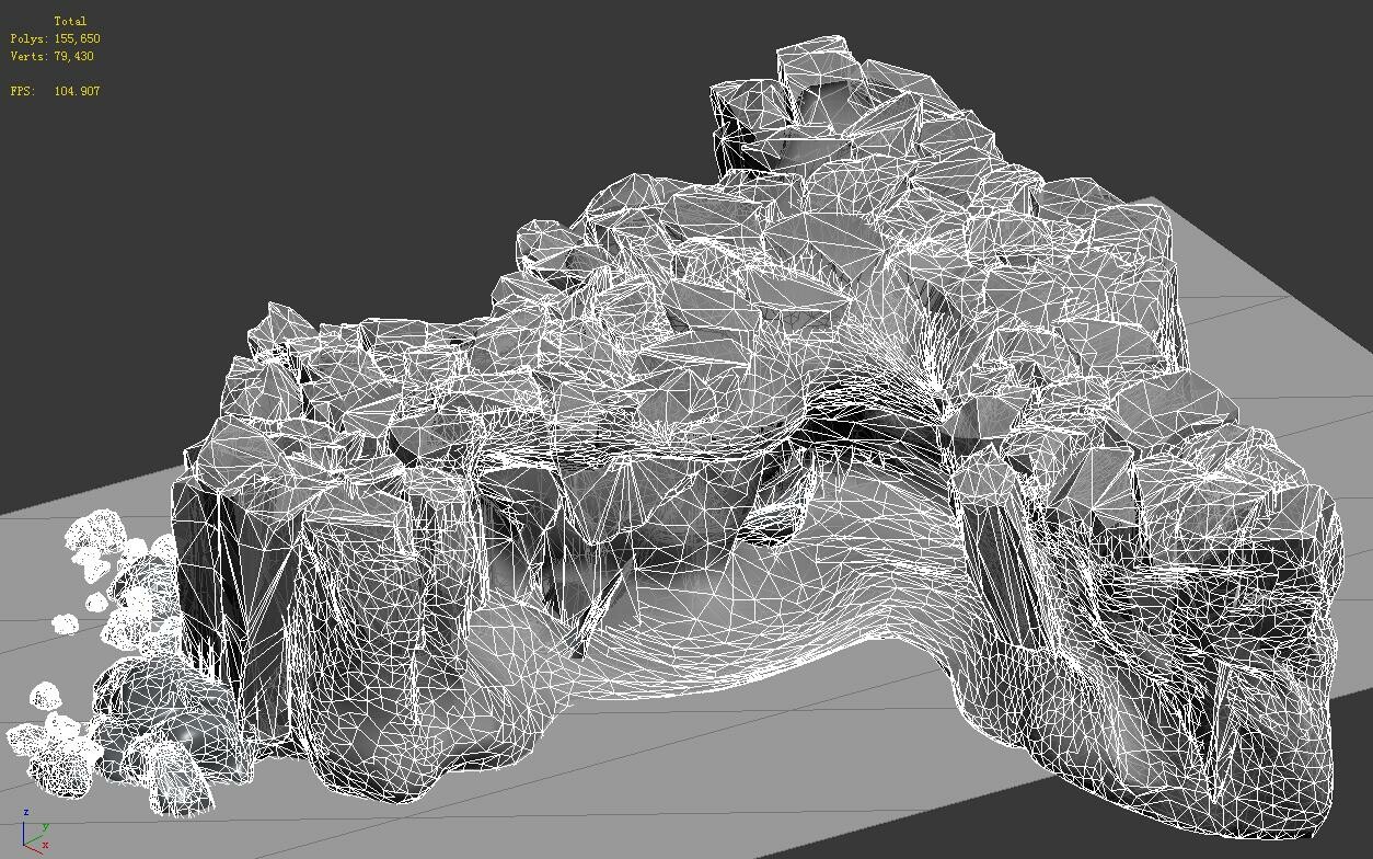 ArtStation - Iceberg - Ice Road Mountain 17 | Resources