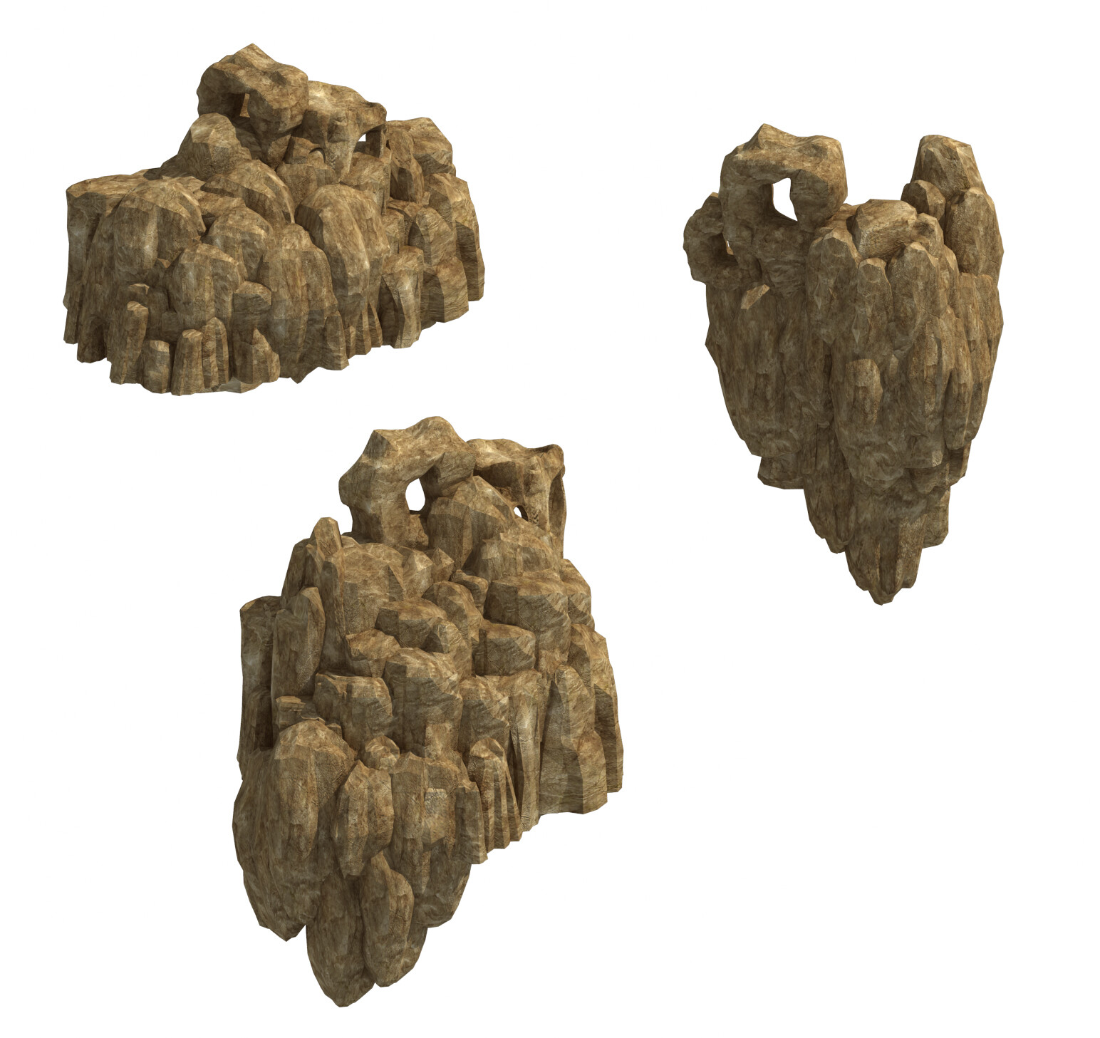 ArtStation - Fountain Hill Rock - Terrain 09 | Game Assets