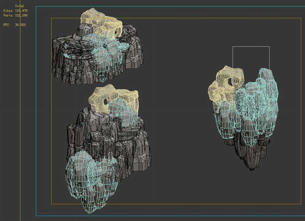 ArtStation - Fountain Hill Rock - Terrain 09 | Game Assets