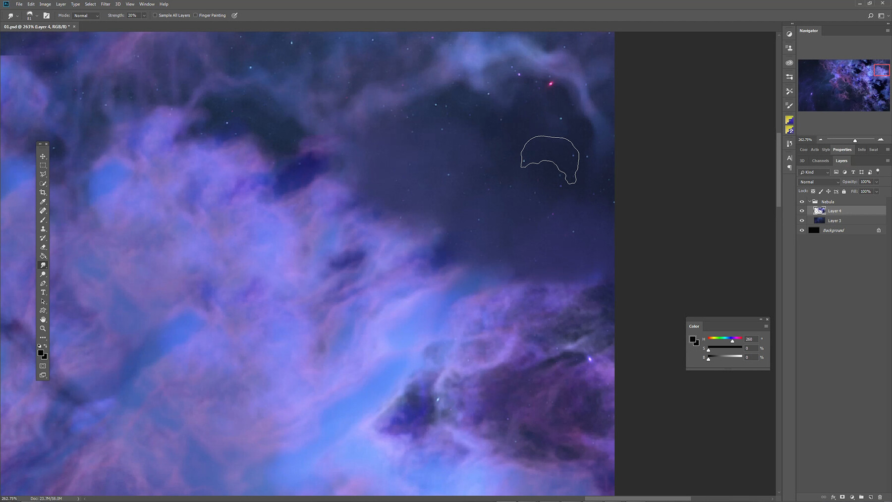 ArtStation - EPIC SPACE 3: How to create SPACE ANOMALY | Tutorials