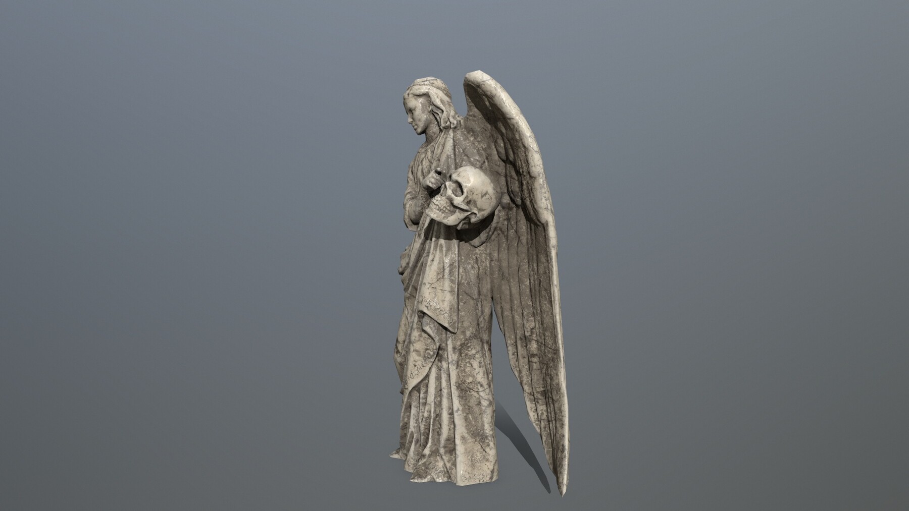 ArtStation - Angel_Statue_3 | Game Assets