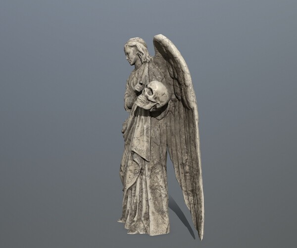 ArtStation - Angel_Statue_3 | Game Assets
