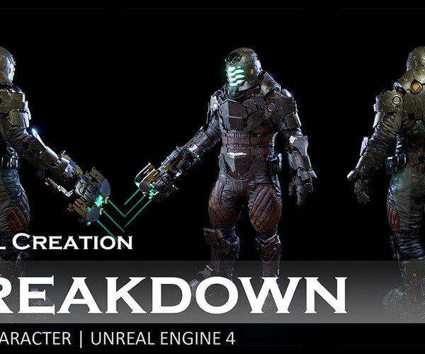 ArtStation - Isaac Clarke - Model Creation Breakdown | Tutorials