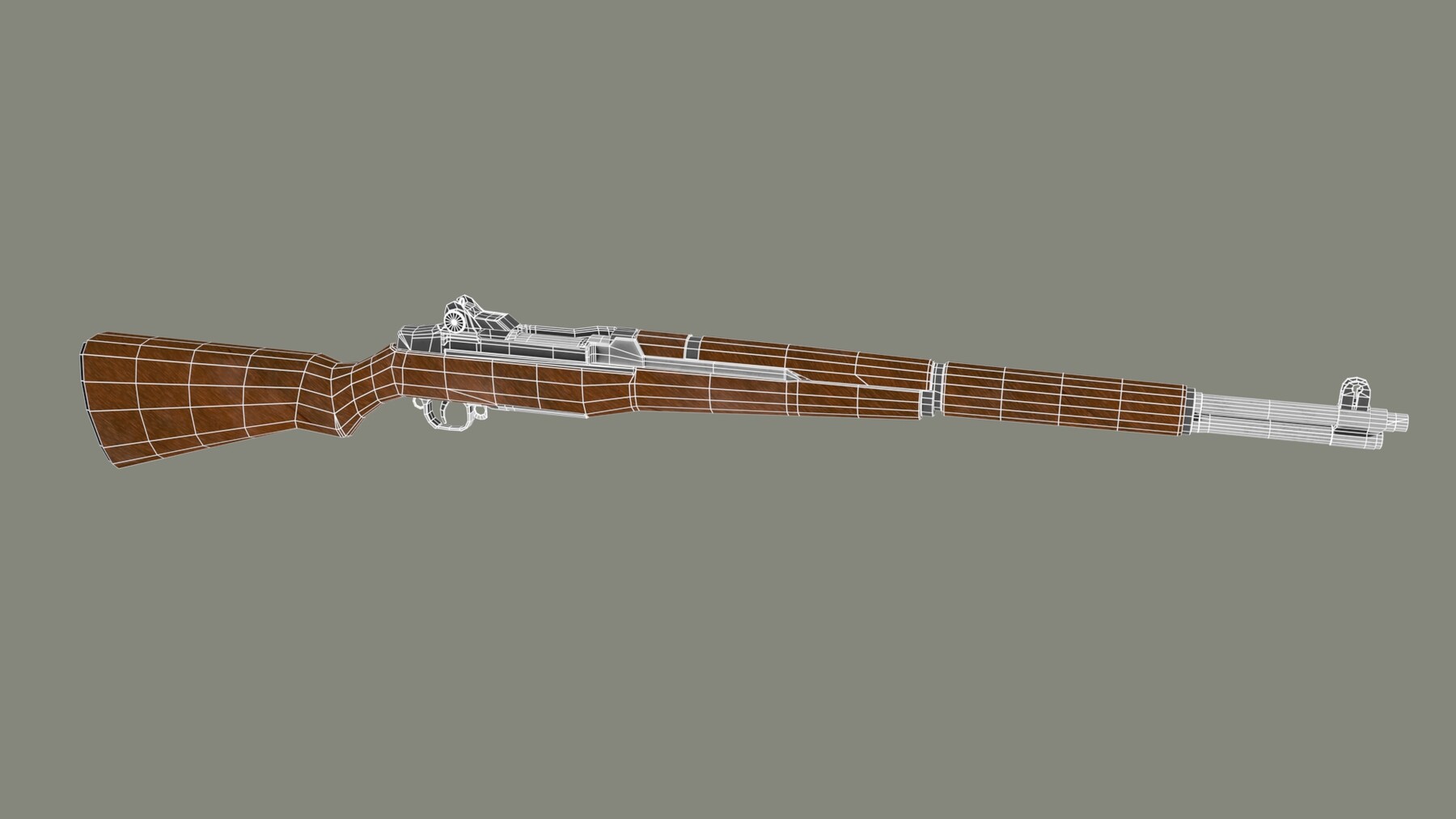 ArtStation - M1 Garand Low-Poly | Game Assets