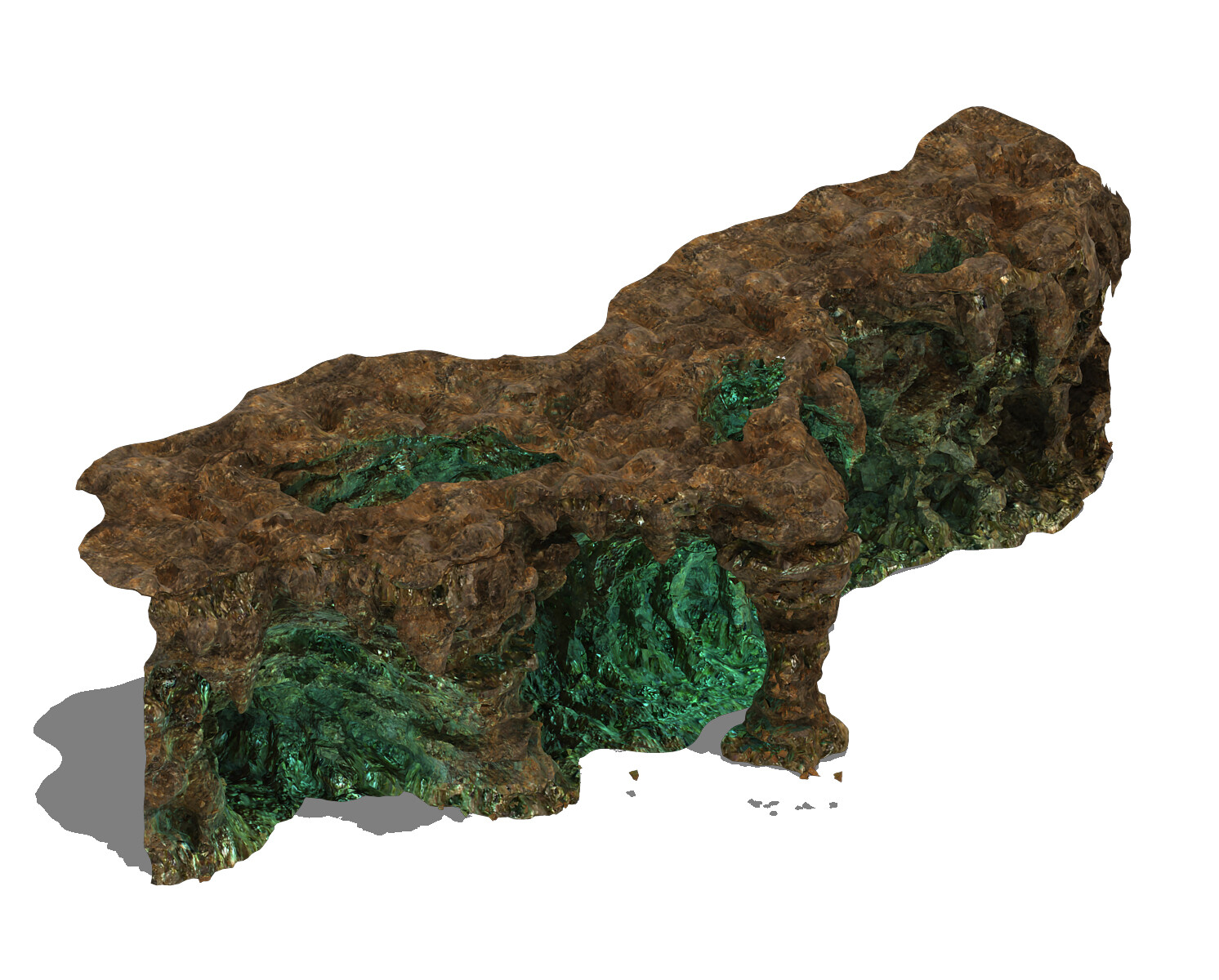 ArtStation - Ghost Gate Palace Mountain 01 | Game Assets