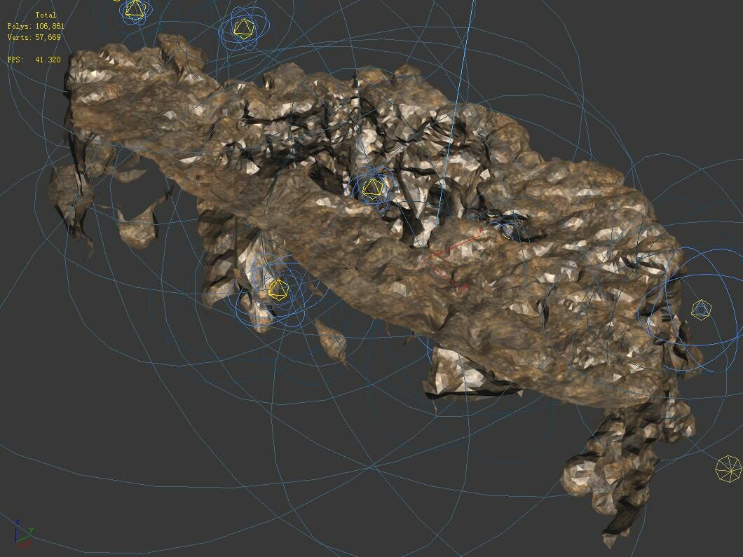 ArtStation - Ghost Gate Palace Mountain 04 | Game Assets