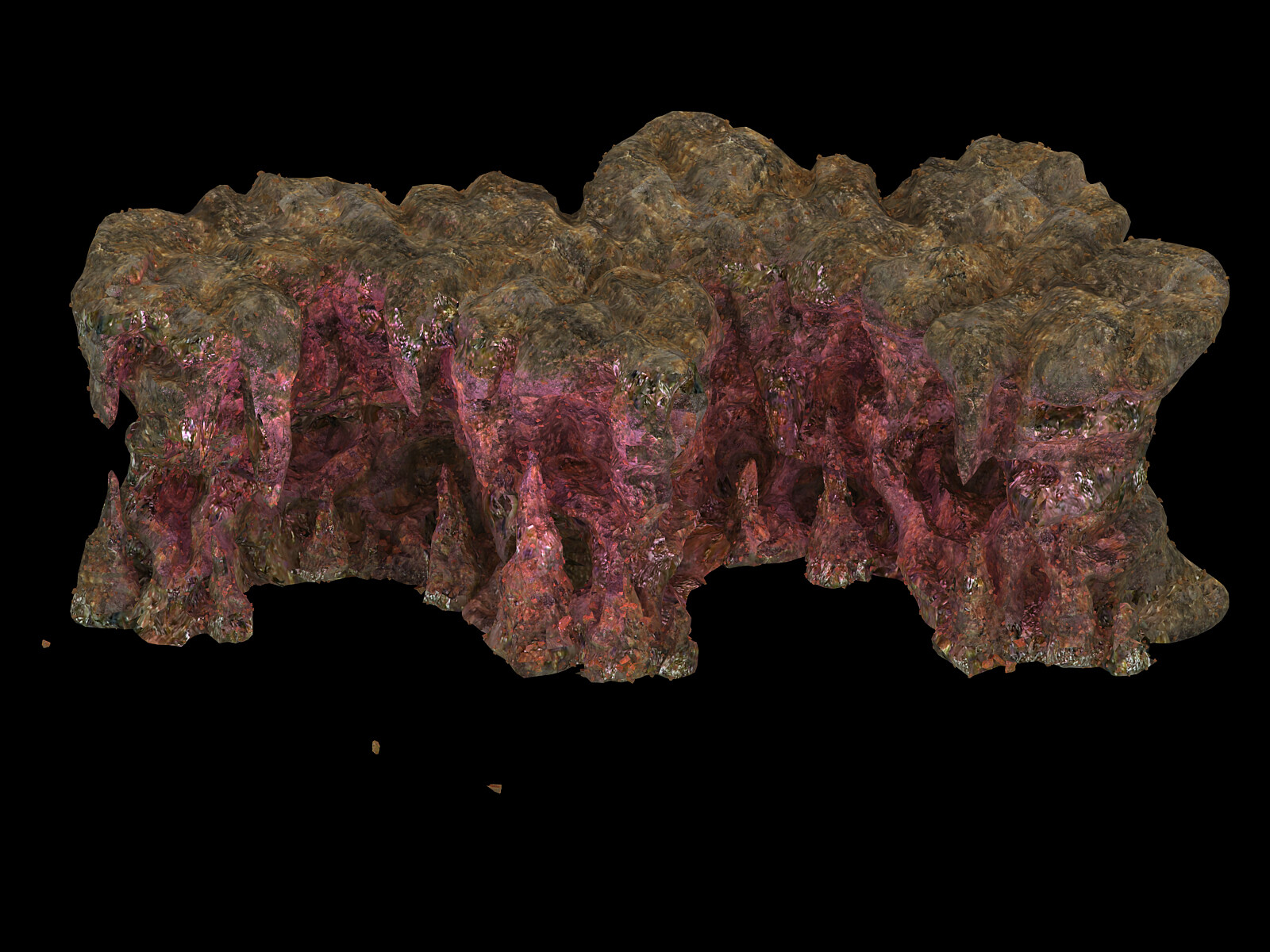 ArtStation - Ghost Gate Palace Mountain 05 | Game Assets