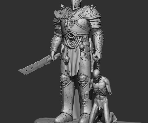 ArtStation - Death Guard Captain High Poly | Resources