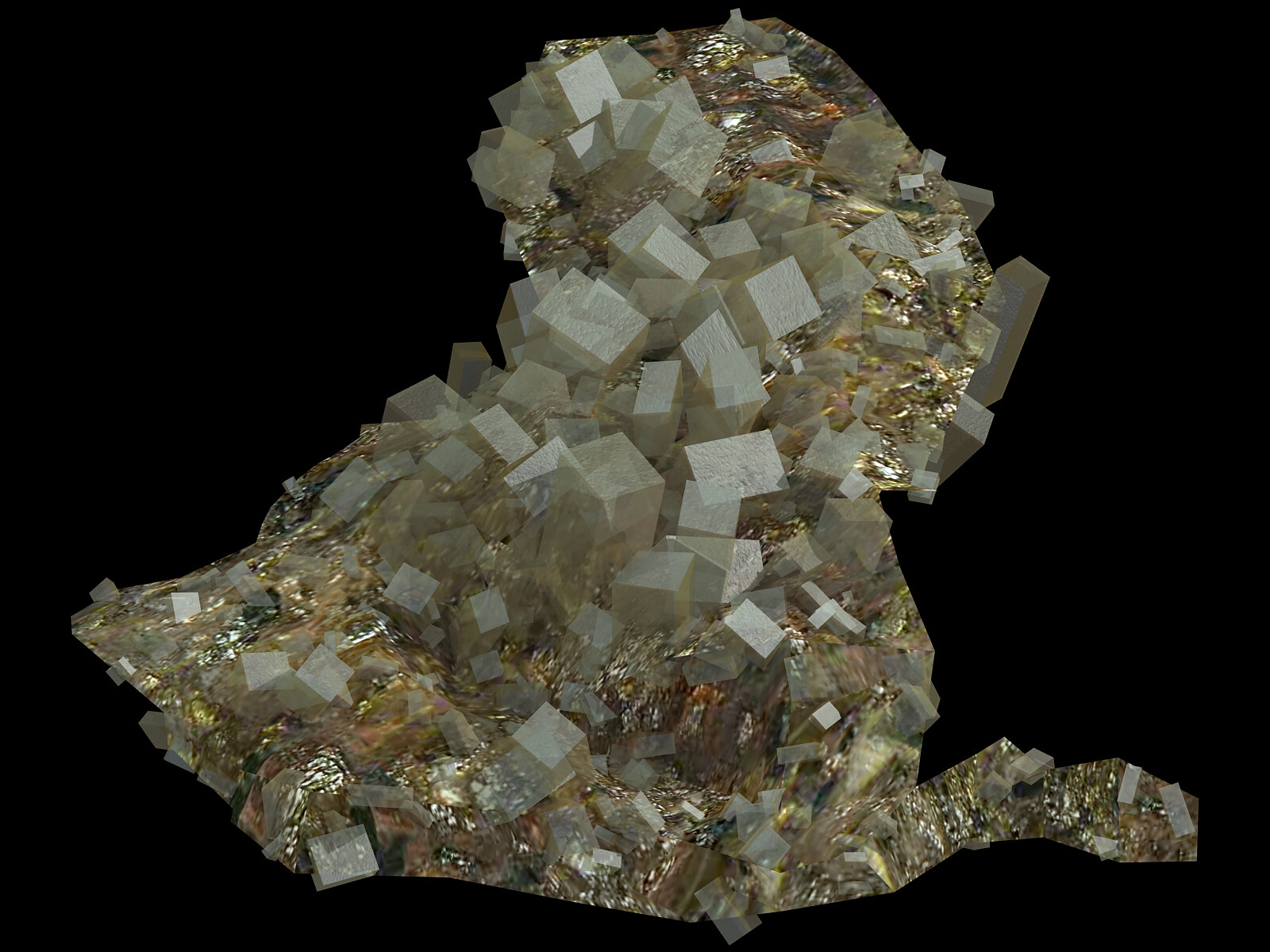 ArtStation - Ghost Gate Palace Mountain 11 | Game Assets