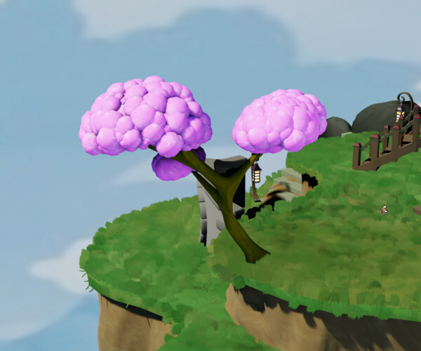 ArtStation - Blender Ghibli Art Oriental Stylized Scene Complete Guide ...