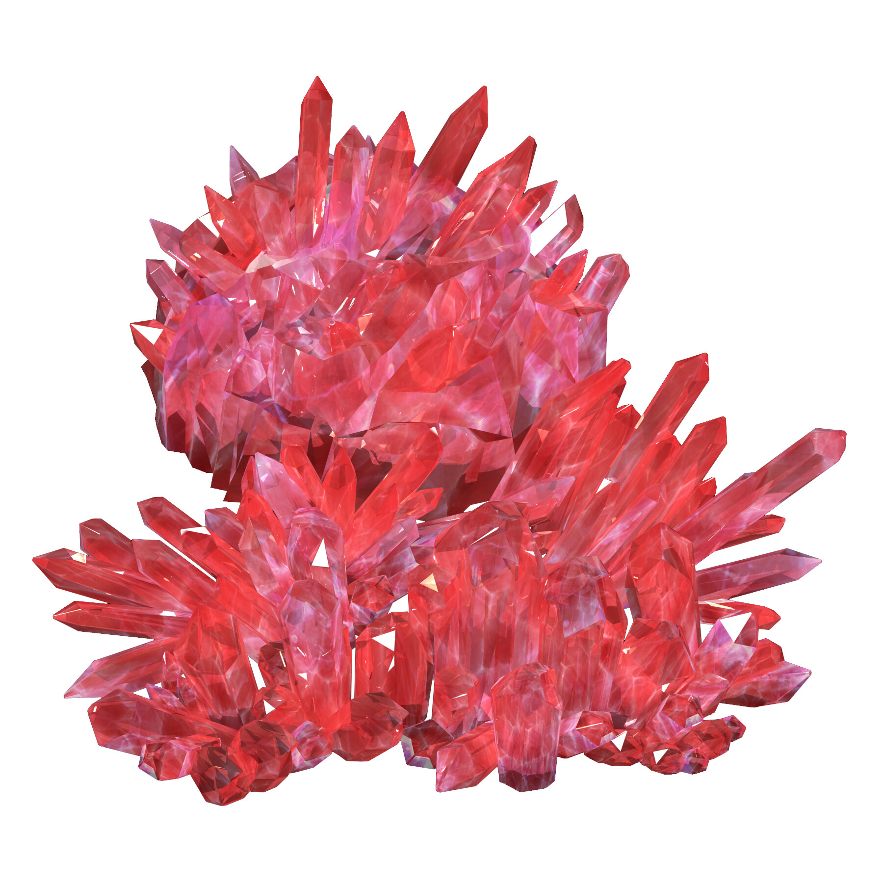 ArtStation - Red - Gain Crystal 01 | Game Assets
