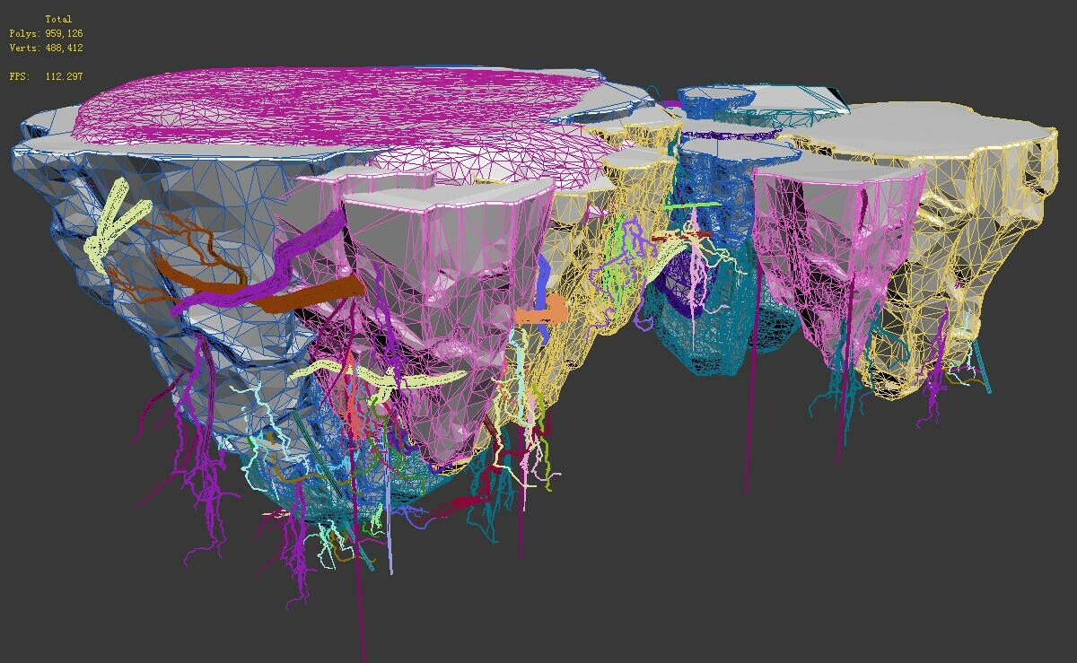 ArtStation - Suburb - Huanglongshan broken stone bridge | Game Assets