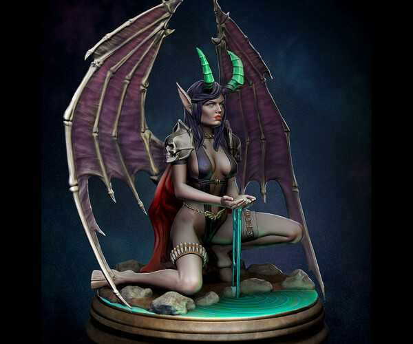 ArtStation - Dreadlord Jaina | Resources