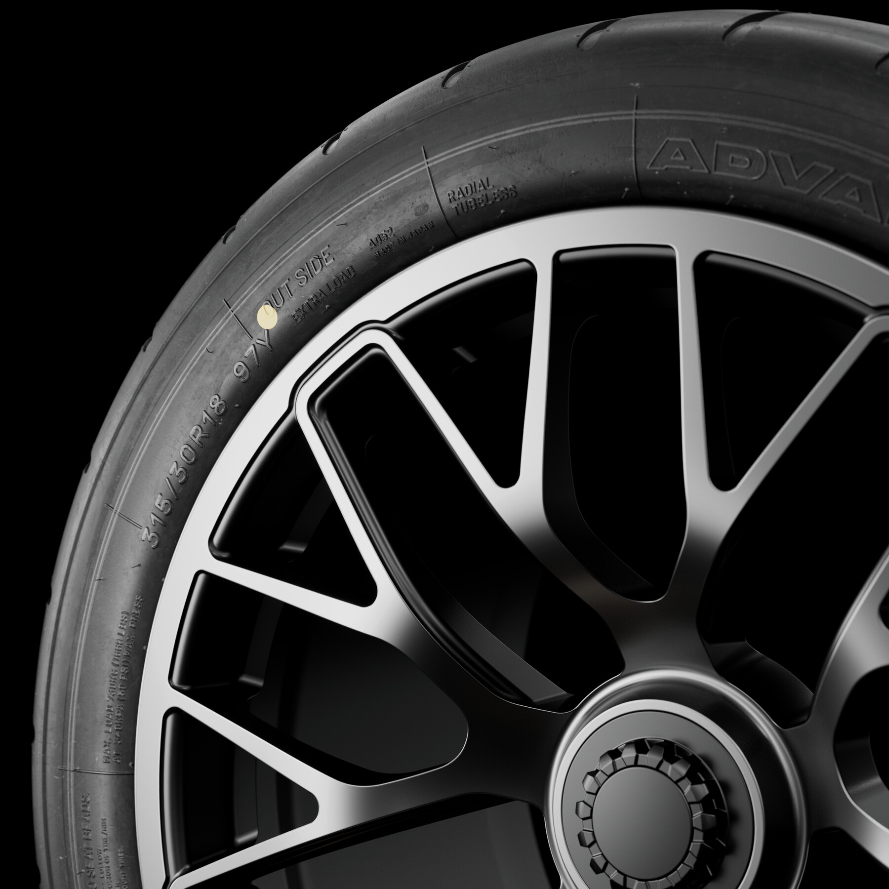 ArtStation - Yokohama Advan A052 (Real World Details) New | Resources