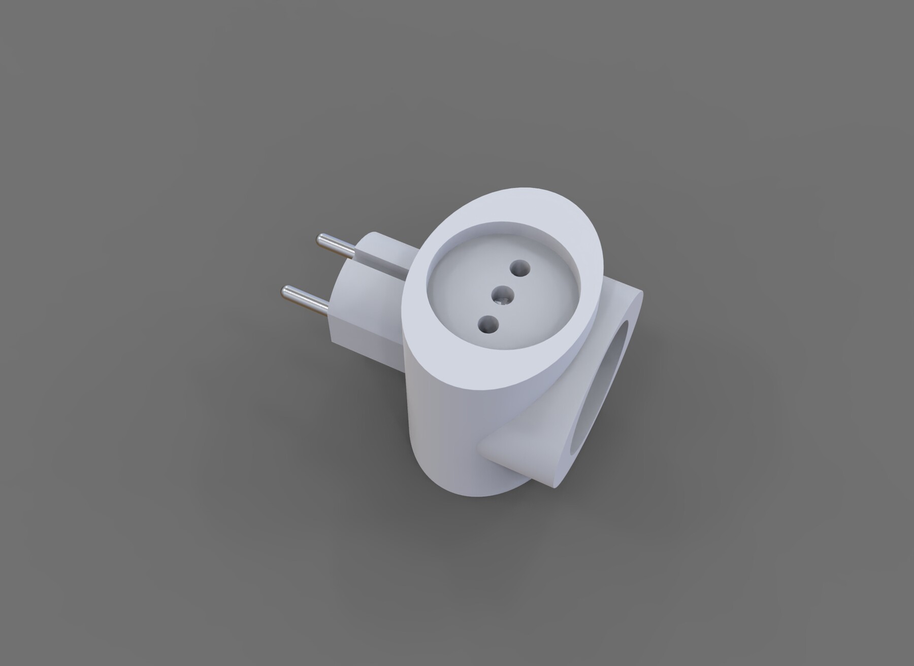 ArtStation - triple plug socket adapter | Resources