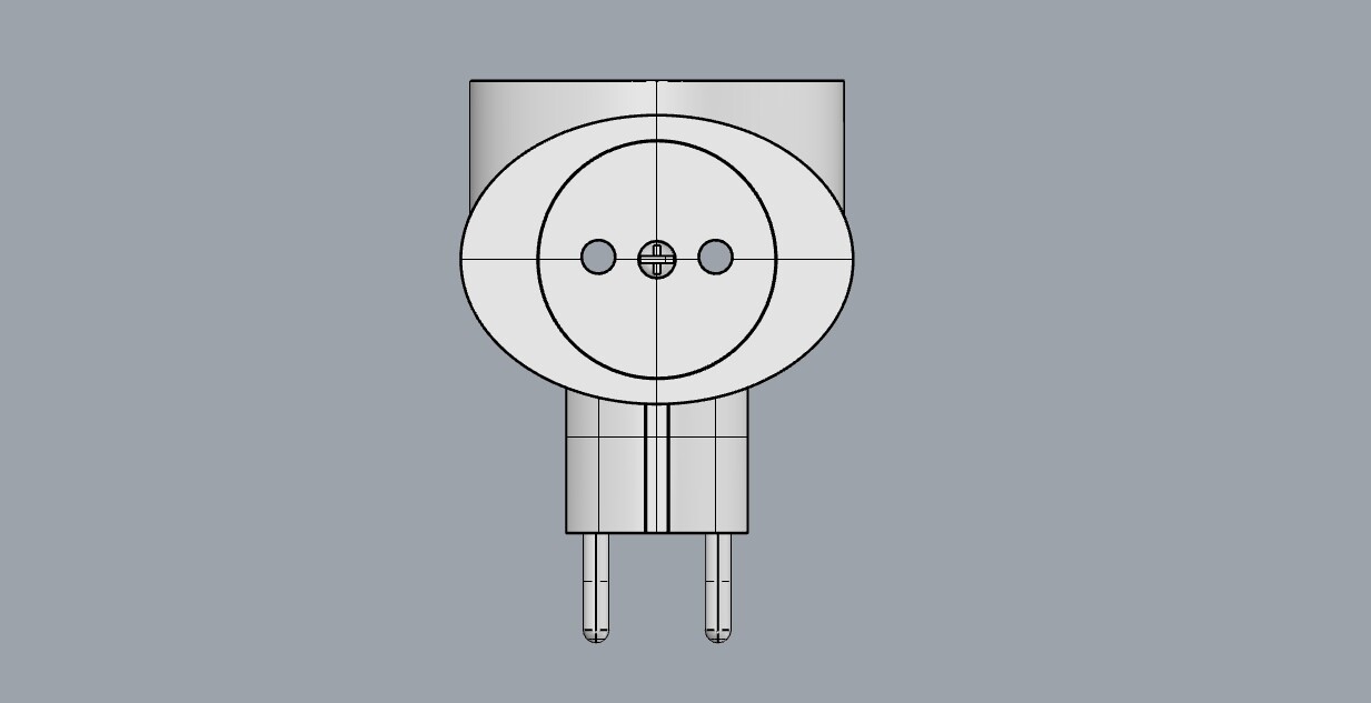 ArtStation - triple plug socket adapter | Resources