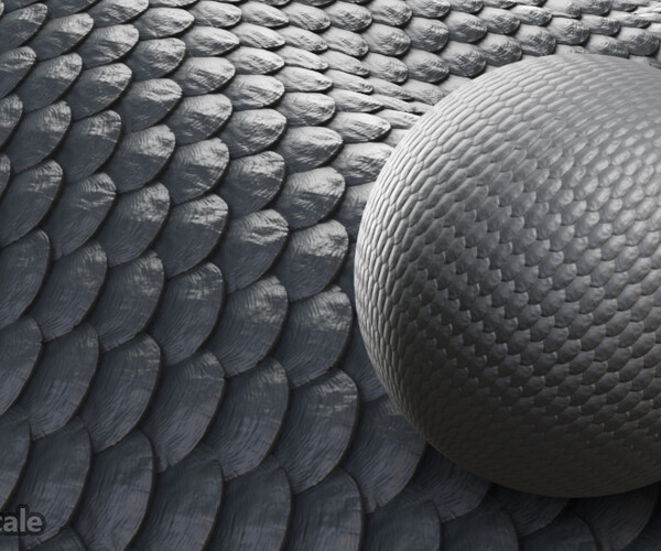 ArtStation - Fish Scale Displacements 1 | Resources